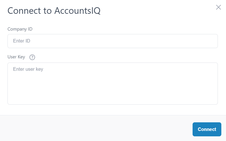 Setting up a new Chaser account with AccountsIQ