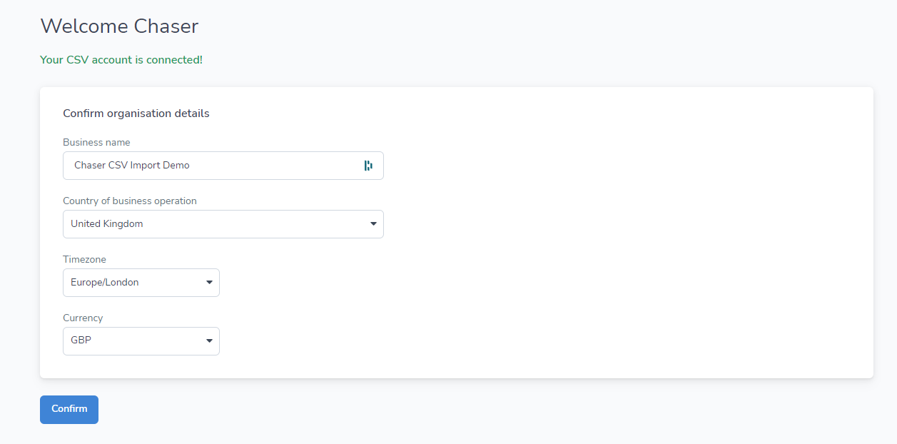 Import and sync your data using the CSV Integration