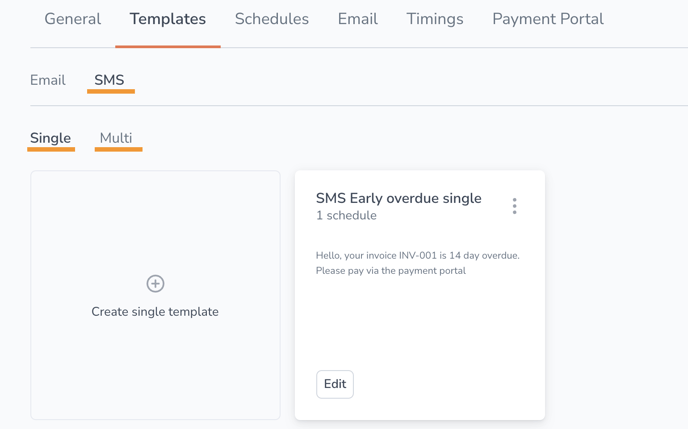 Activate SMS reminders